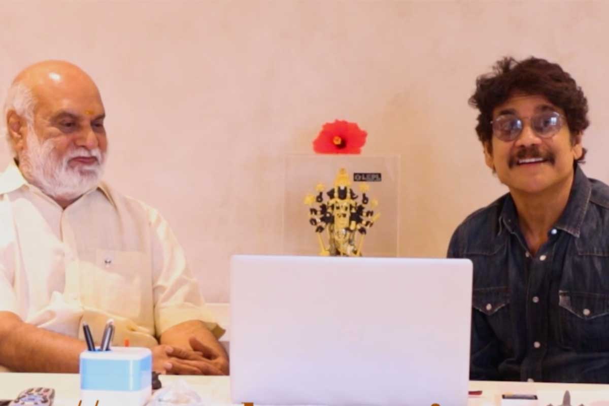 Nagarjuna Akkineni releases 'Pelli Sandadi' Teaser » Deccan Mirror