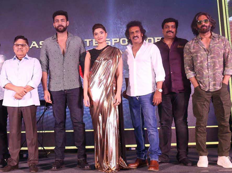 'Ghani' Release Punch Event » Deccan Mirror
