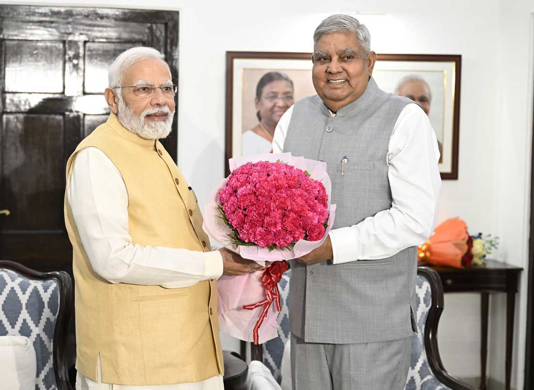 Jagdeep Dhankhar elected Vice-President » Deccan Mirror