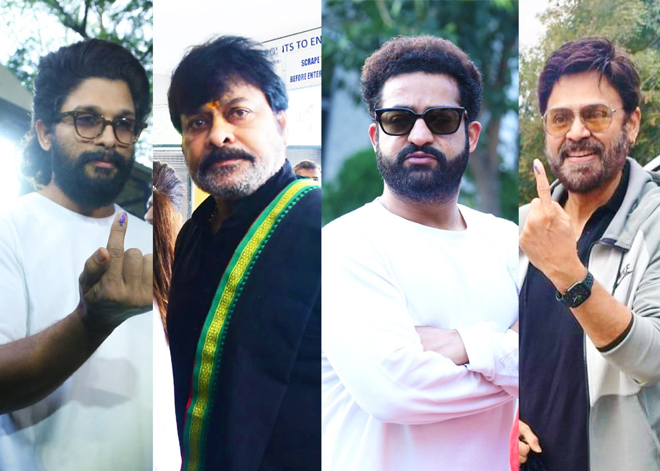 Movie Celebs vote in Telangana Elections - See Pics » Deccan Mirror