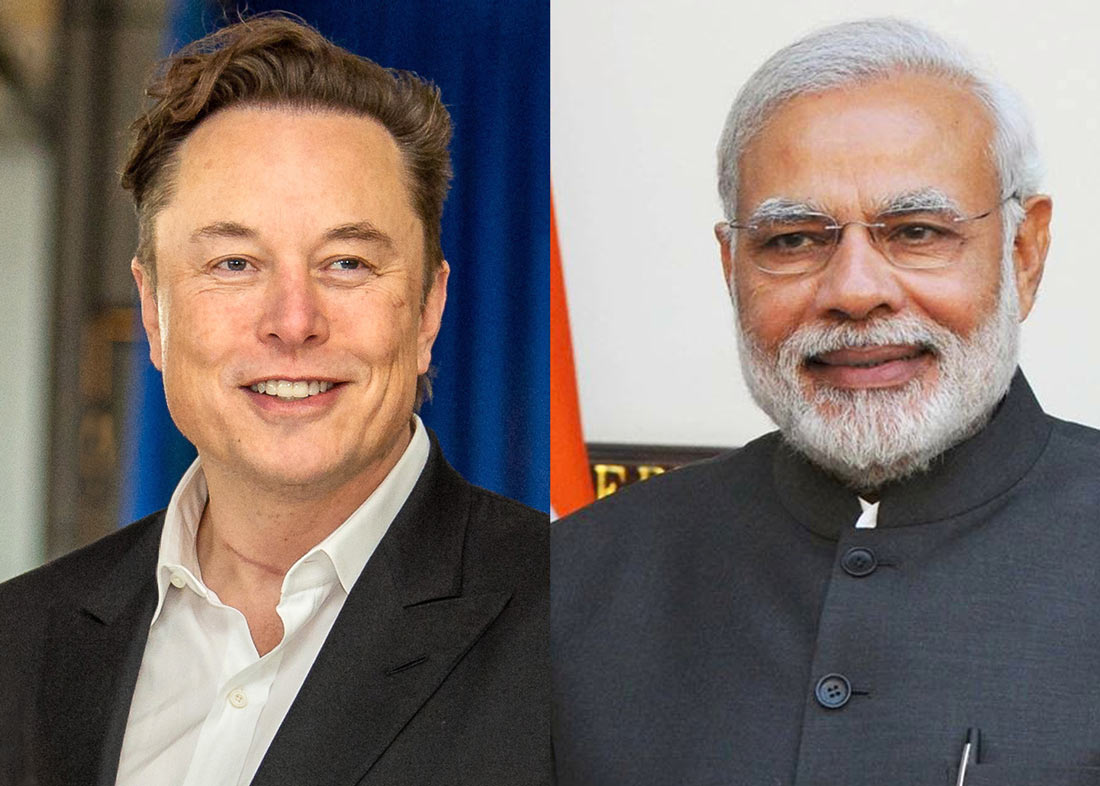 PM Modi and Elon Musk discuss tech collaboration