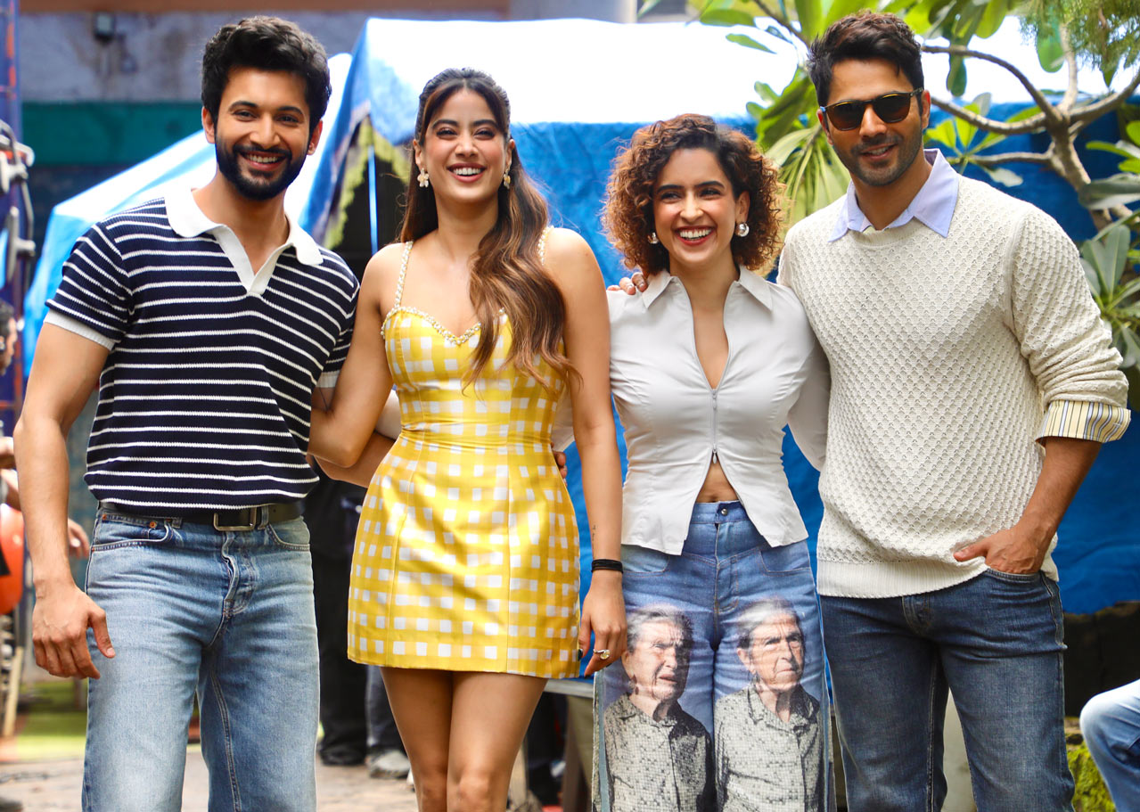 Janhvi and Varun promote 'Sunny Sanskari Ki Tulsi Kumari’ - Pics